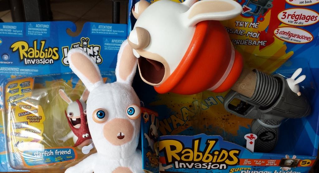 New Rabbids Invasion Toy Line Plus a Giveaway