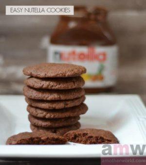 Easy Nutella Cookies You'll Love | amotherworld