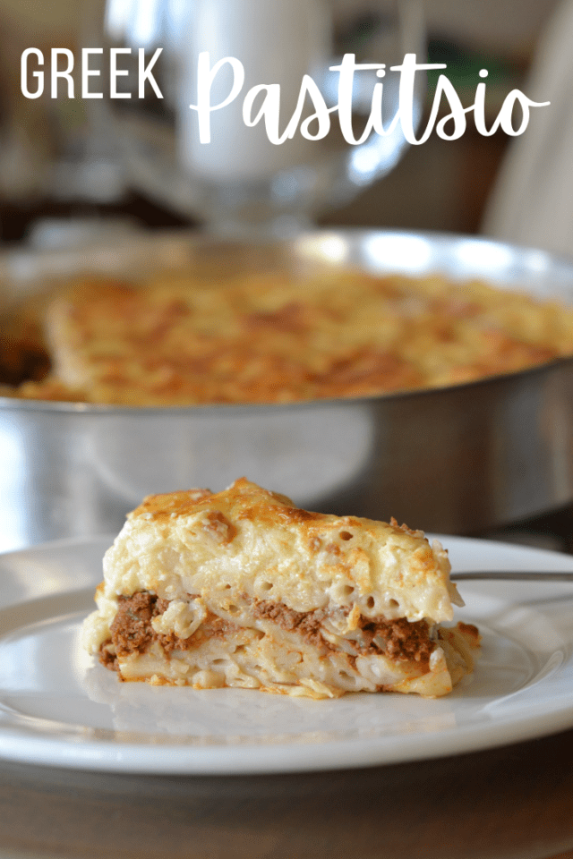 My Mom's Tried and True Greek Authentic Pastitsio Recipe